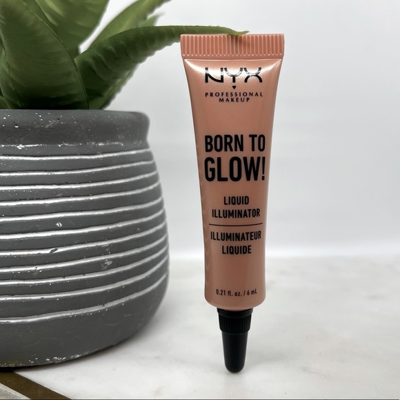 NYX | Makeup | Nyx Born To Glow Liquid Illuminator Gleam | Poshmark